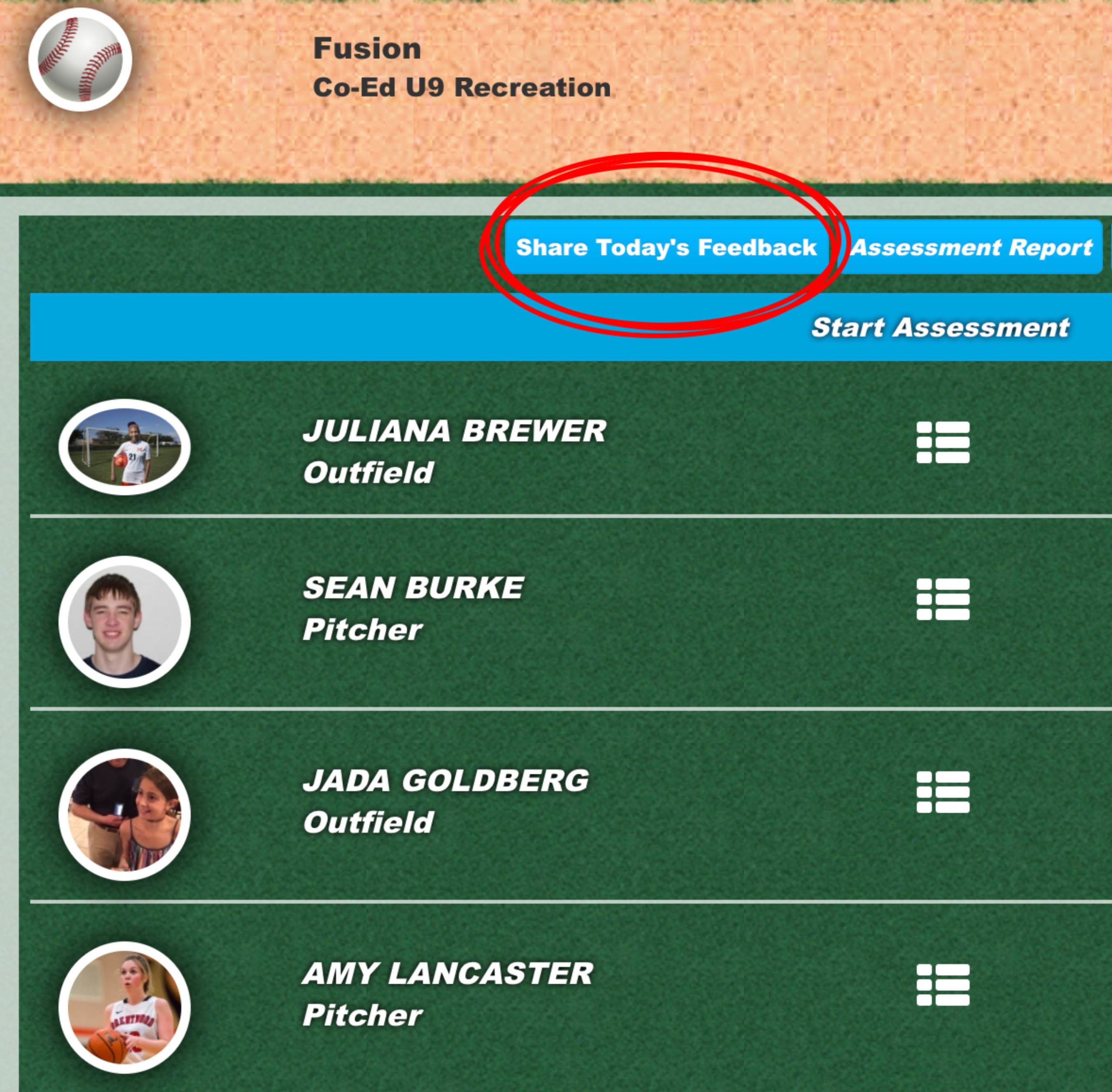 Share Valuable Post-Game (Or Practice) Feedback Quickly & Easily
